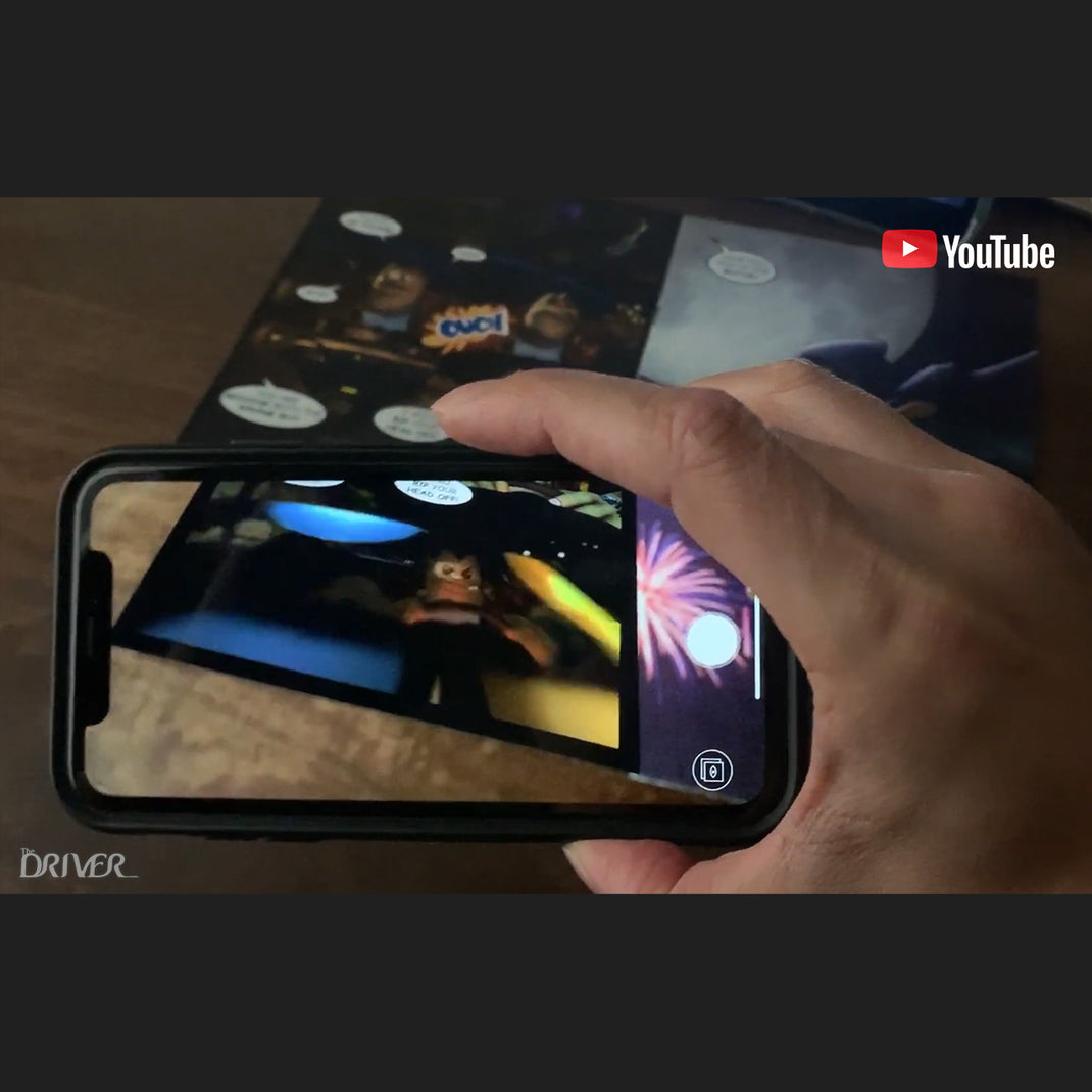 AR Animated Comic - Into of the Phantom: Chapter 01 – The DRIVER